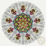 Mandala wip – Art is the Adventure