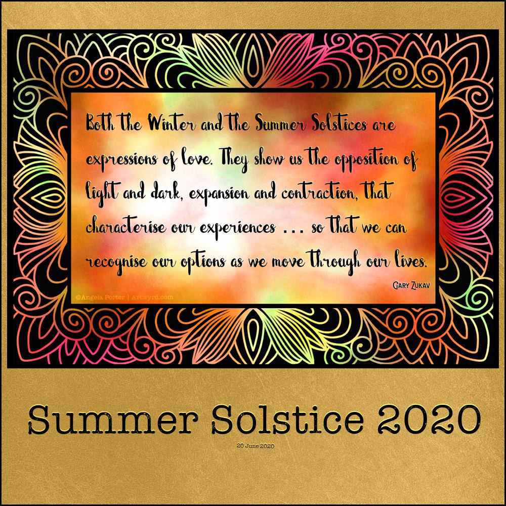 Summer Solstice 2020 – Art is the Adventure